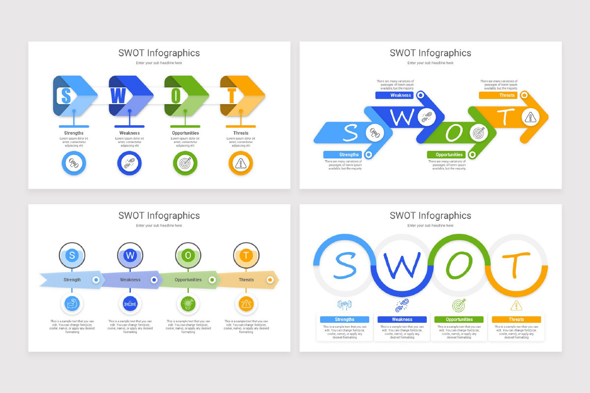 SWOT Infographics PowerPoint Template | Nulivo Market