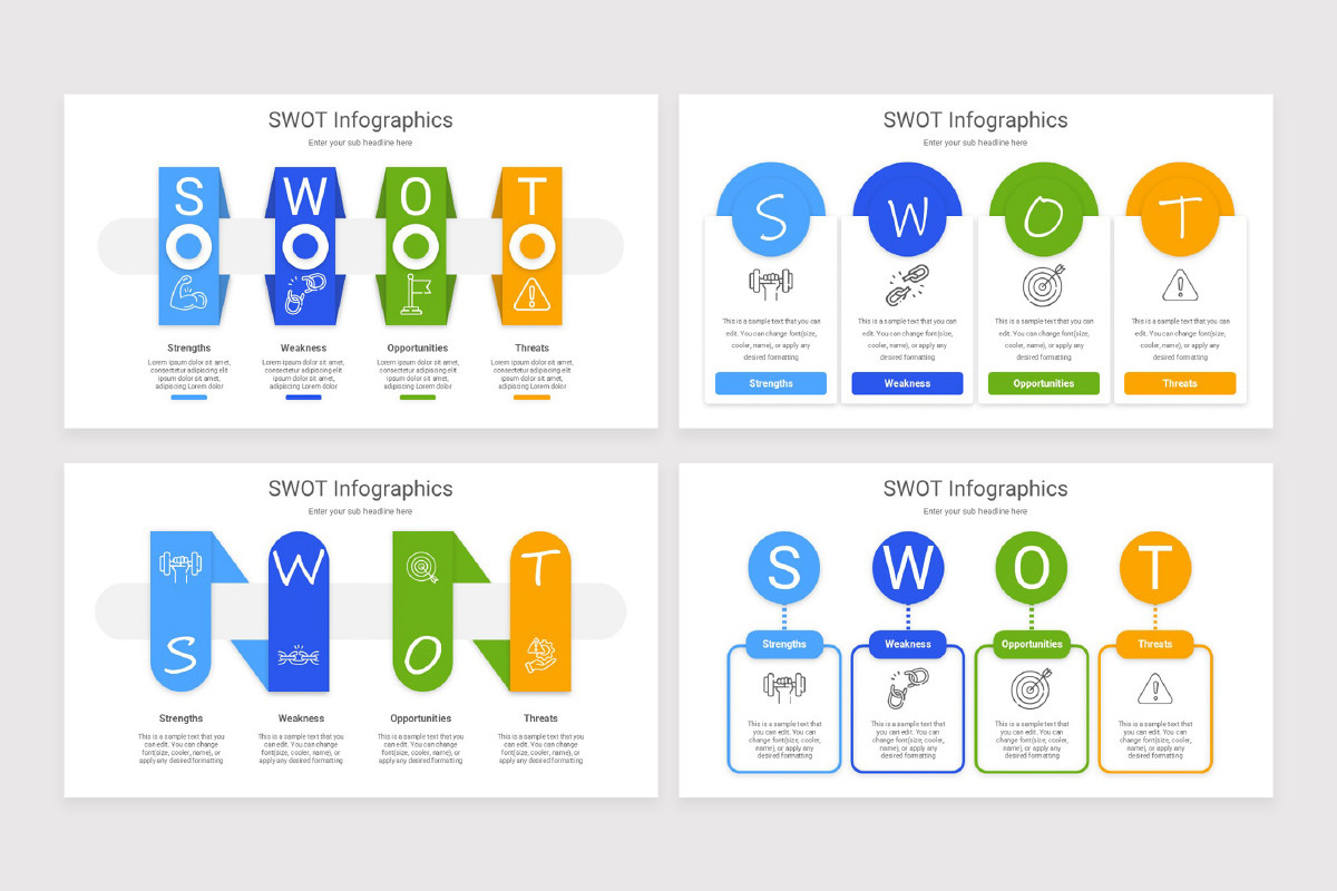 SWOT Infographics PowerPoint Template | Nulivo Market