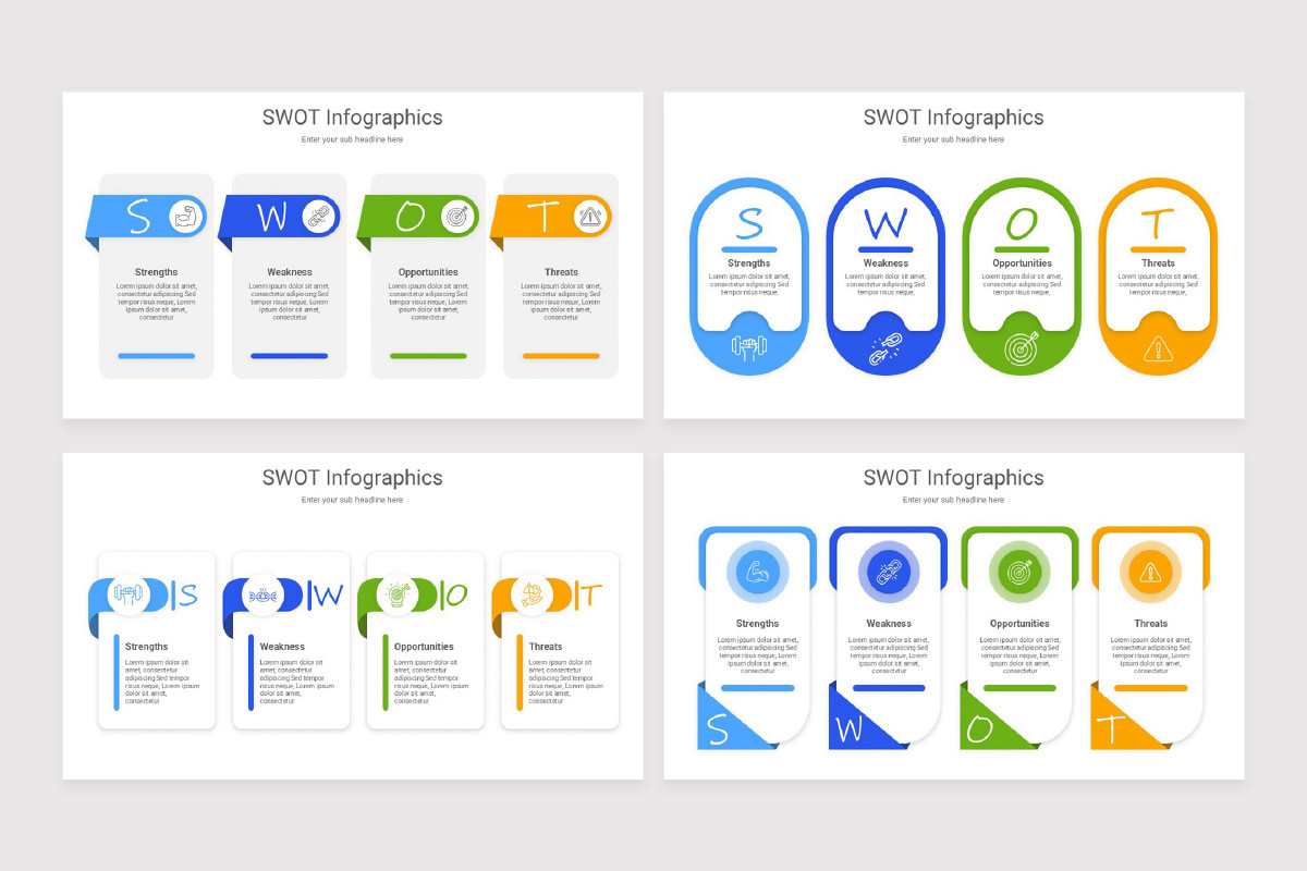 SWOT Infographics PowerPoint Template | Nulivo Market