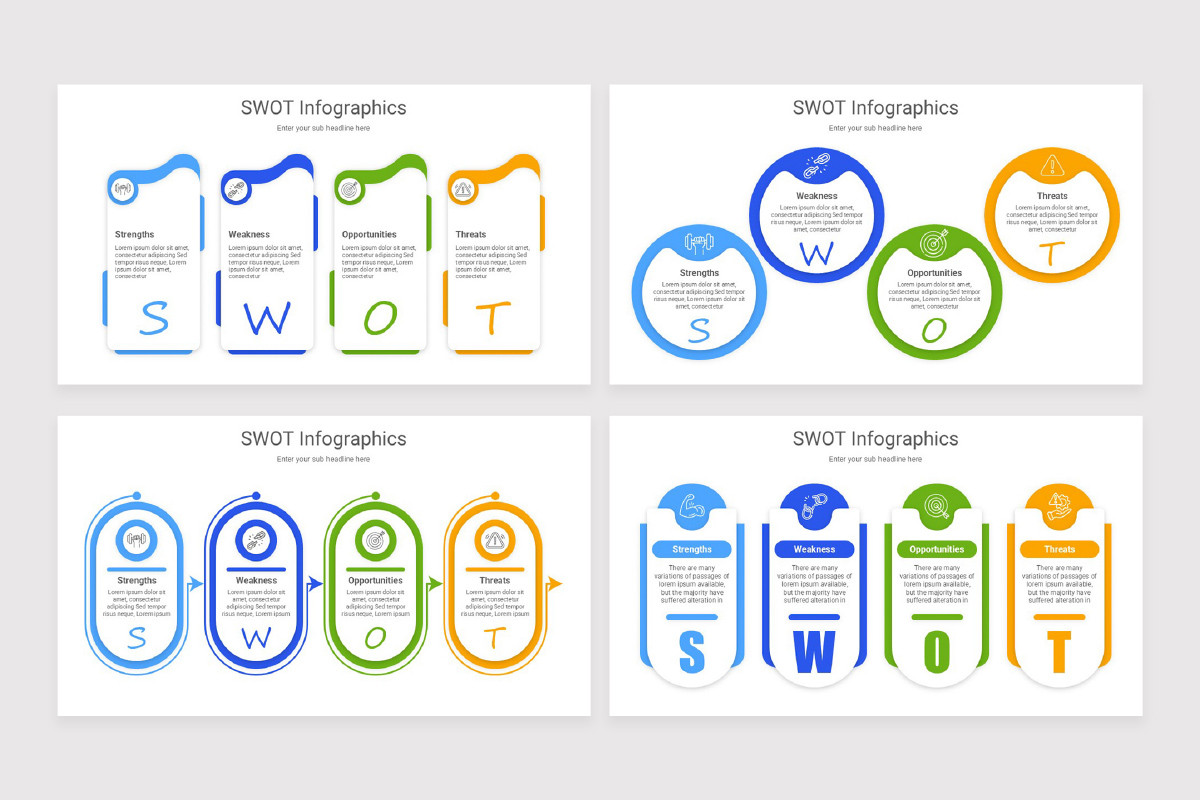 SWOT Infographics PowerPoint Template | Nulivo Market
