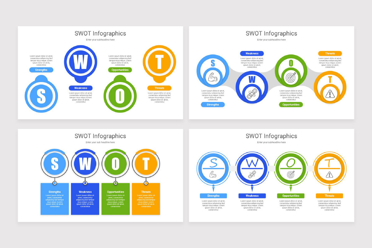 SWOT Infographics PowerPoint Template | Nulivo Market