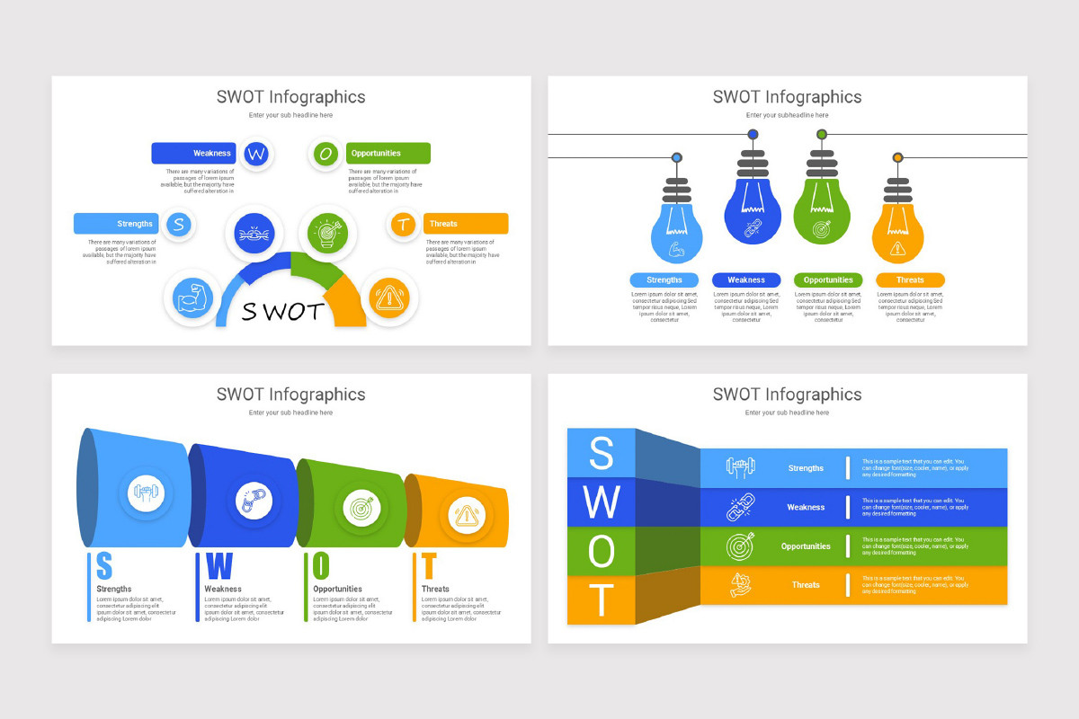 SWOT Infographics PowerPoint Template | Nulivo Market