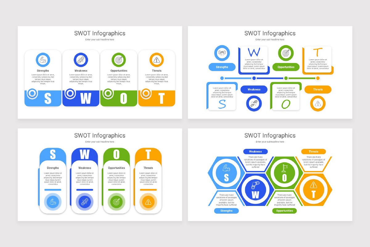 SWOT Infographics Keynote Template | Nulivo Market