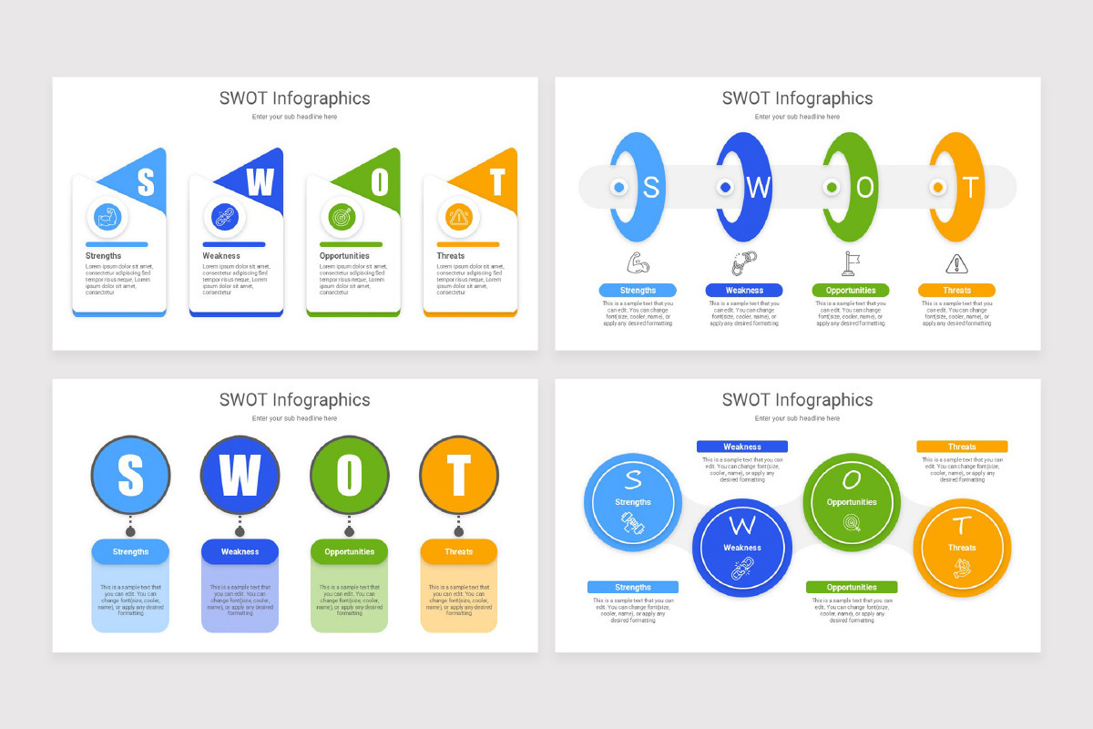 SWOT Infographics Google Slide Template | Nulivo Market