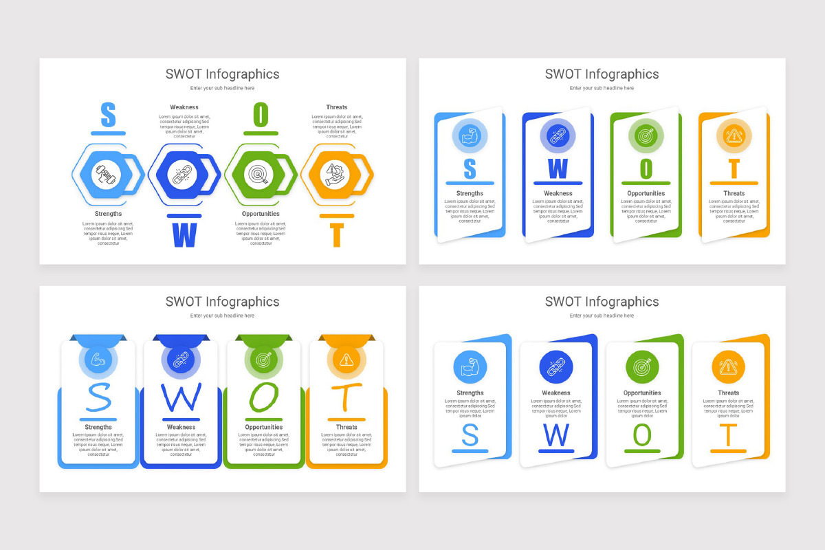SWOT Infographics Google Slide Template | Nulivo Market