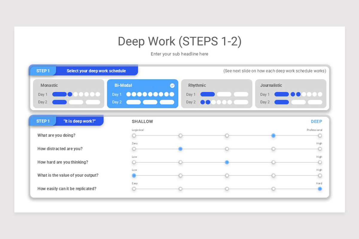 Time Management Toolbox PowerPoint Template | Nulivo Market