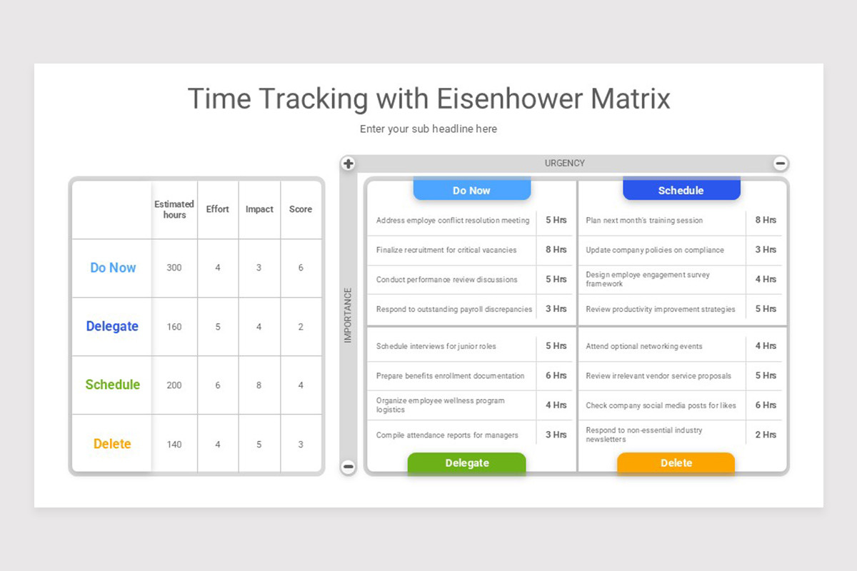 Time Management Toolbox PowerPoint Template | Nulivo Market