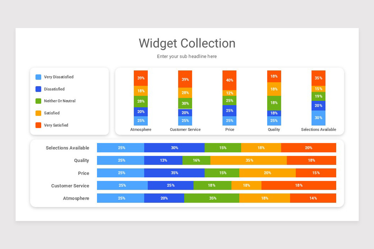 Widget Collection Google Slide Template | Nulivo Market