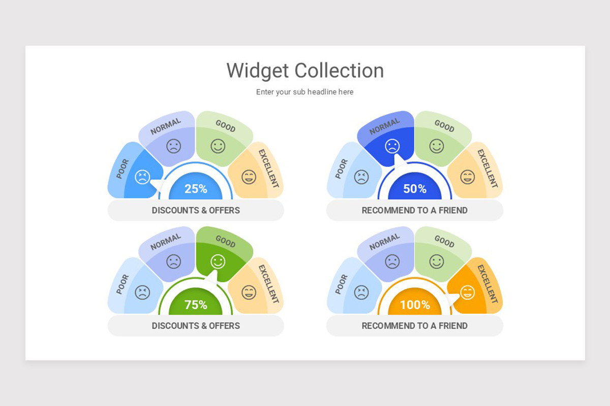 Widget Collection Google Slide Template | Nulivo Market