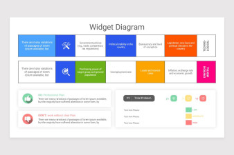 Widget Collection Parte2 Google Slide Template | Nulivo Market