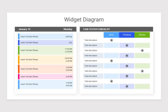 Widget Collection Parte2 Google Slide Template | Nulivo Market