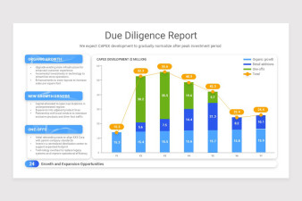 Due Diligence Report Keynote Template | Nulivo Market