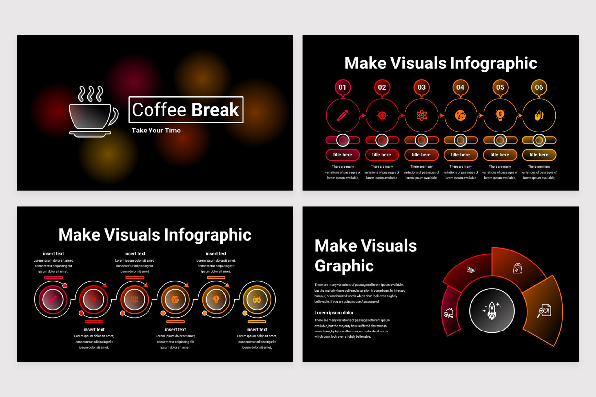 New Trend Process Infographic PowerPoint Template | Nulivo Market
