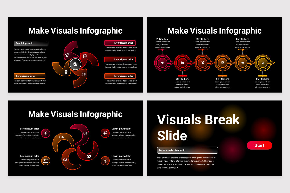 New Trend Process Infographic Google Slide Template | Nulivo Market