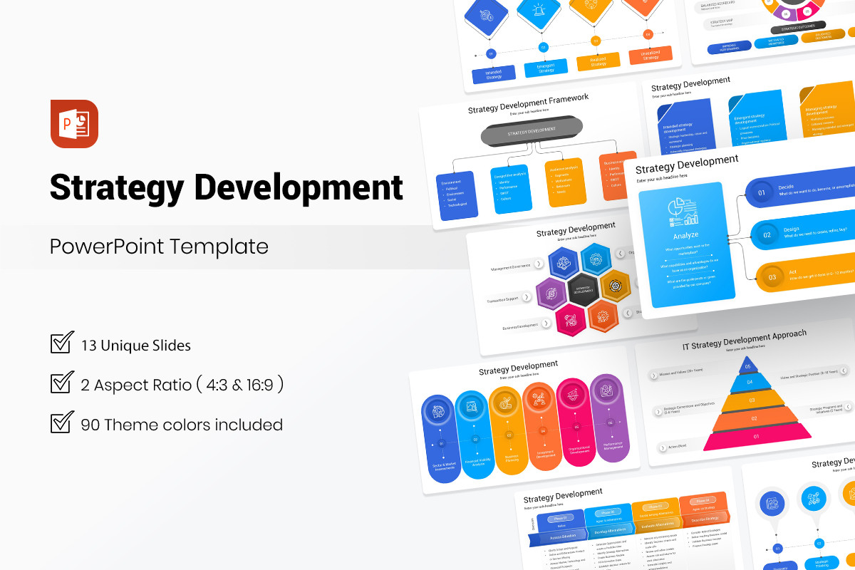 Strategy Development Presentation PowerPoint Template | Nulivo Market