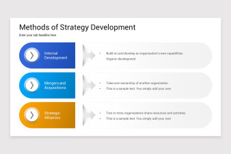 Strategy Development Presentation PowerPoint Template | Nulivo Market