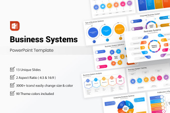 Business Systems Presentation PowerPoint Template | Nulivo Market