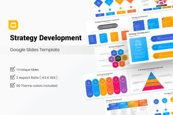 Strategy Development Presentation Google Slides Template | Nulivo Market