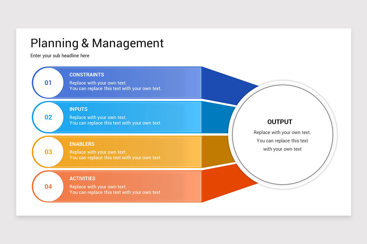 Planning And Management Google Slides Template | Nulivo Market