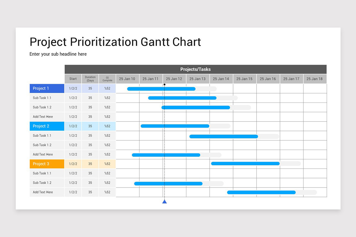 Planning And Management Google Slides Template | Nulivo Market