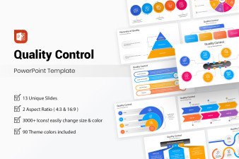 Quality Control Presentation PowerPoint Template | Nulivo Market