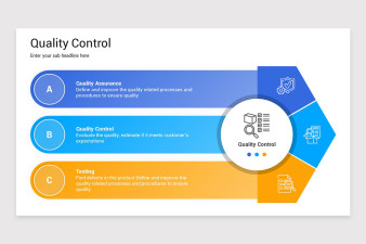 Quality Control Presentation PowerPoint Template | Nulivo Market