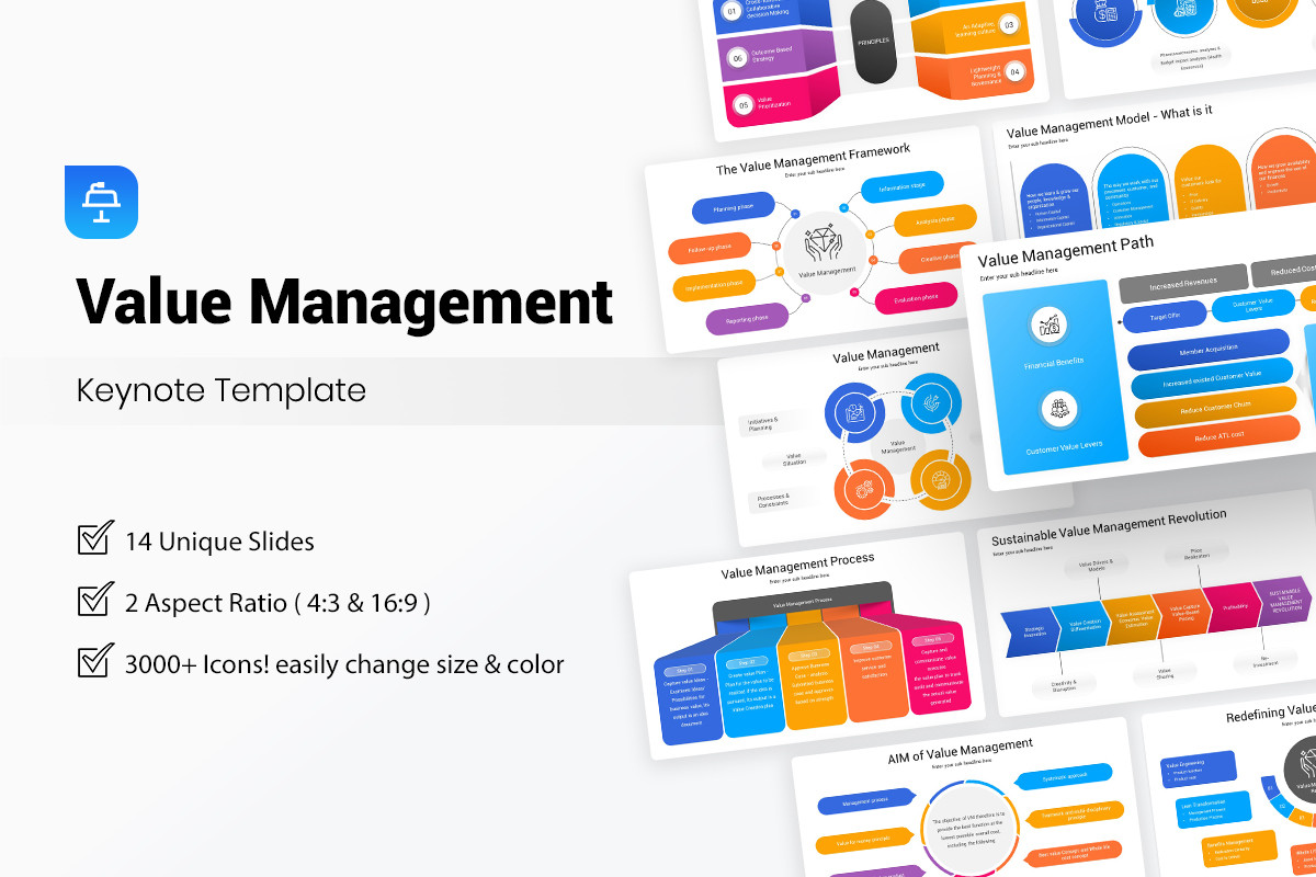 Value Management Keynote Presentation Template | Nulivo Market