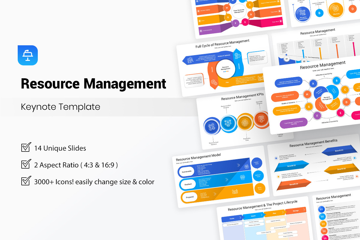 Resource Management Presentation Keynote Template | Nulivo Market