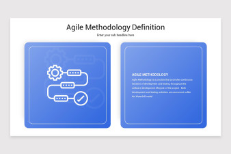 Agile Methodology PowerPoint Presentation Template | Nulivo Market