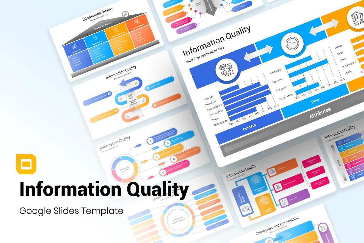 Information Quality Presentation Google Slides Template | Nulivo Market
