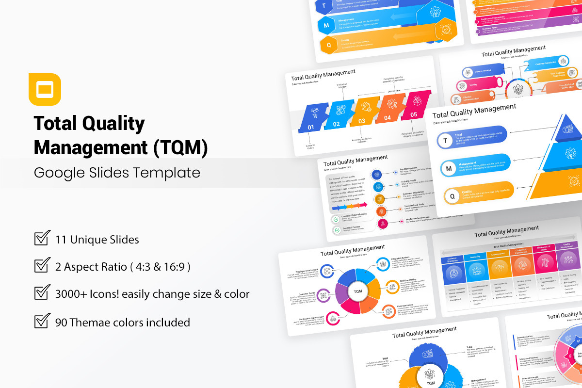 Total Quality Management (TQM) Google Slides Template | Nulivo Market