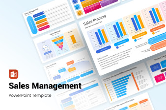 Sales Management Presentation PowerPoint Template | Nulivo Market