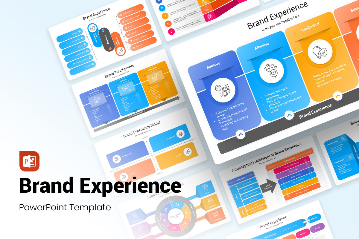 Brand Experience Presentation PowerPoint Template | Nulivo Market