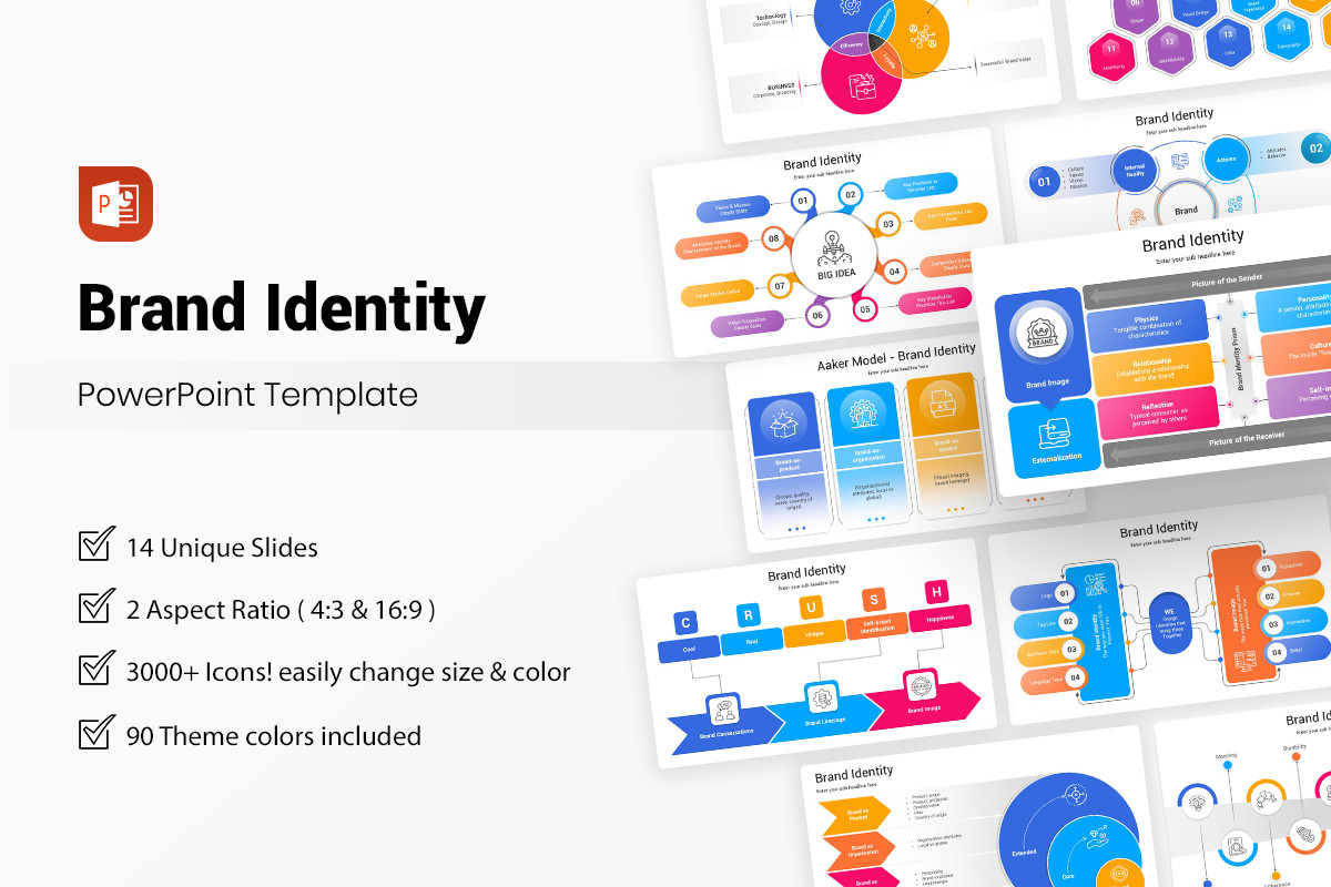 Brand Identity Presentation PowerPoint Template | Nulivo Market