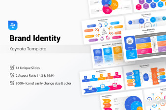 Brand Identity Presentation Keynote Template | Nulivo Market