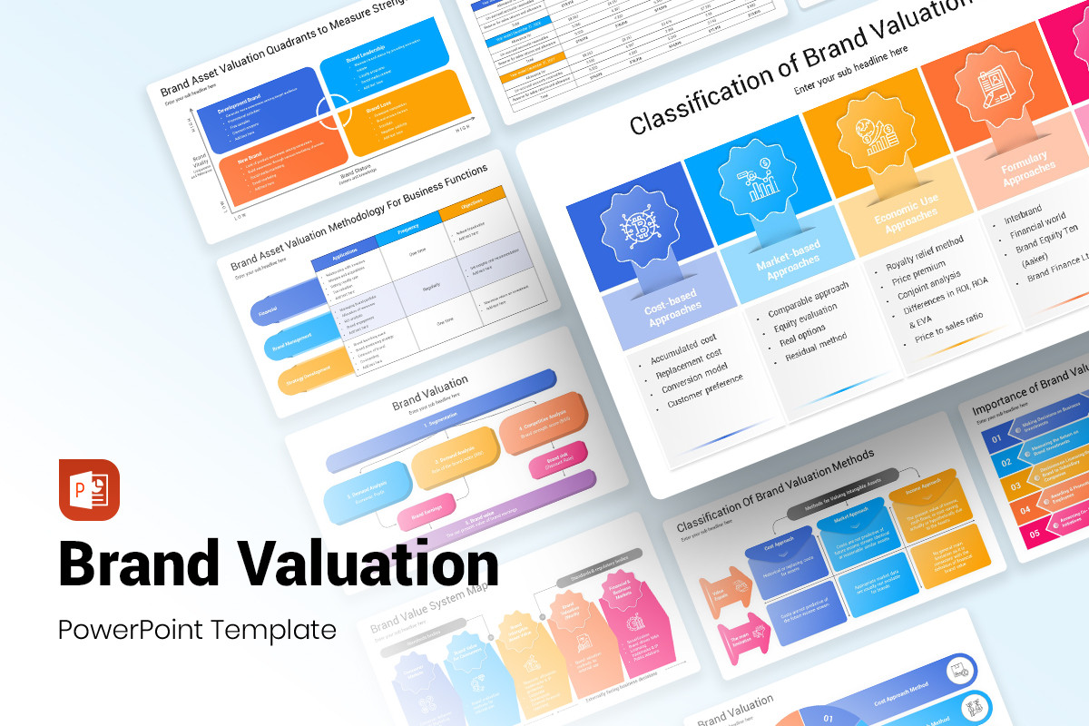 Brand Valuation Presentation PowerPoint Template | Nulivo Market
