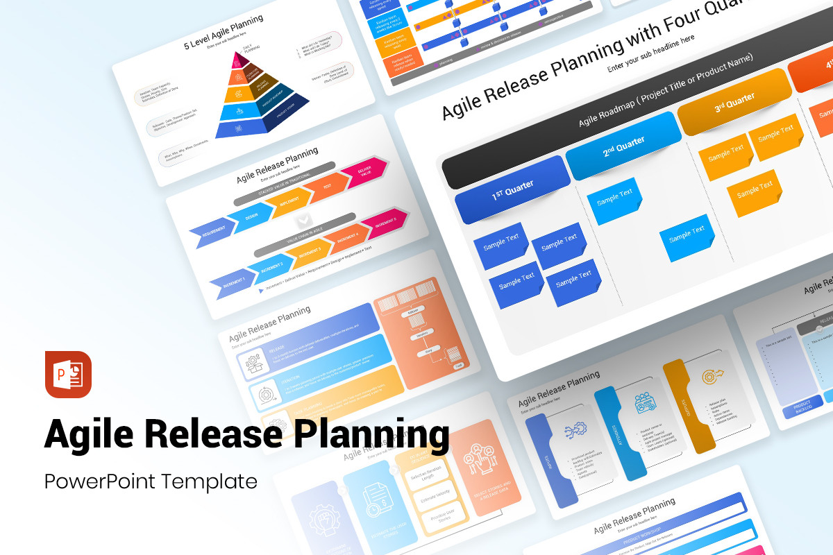 Agile Release Planning PowerPoint Template | Nulivo Market