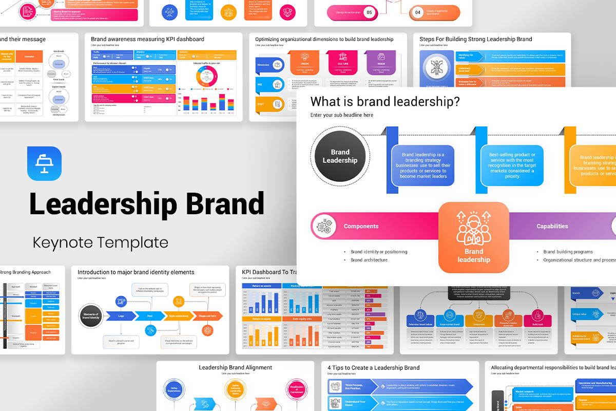 Leadership Brand Presentation Keynote Template | Nulivo Market