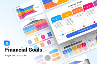 Financial Goals Presentation Keynote Template | Nulivo Market