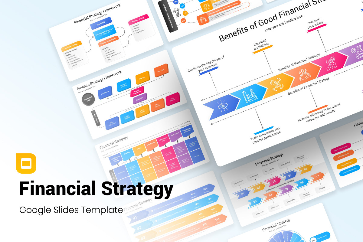 Financial Strategy Presentation Google Slides Template | Nulivo Market