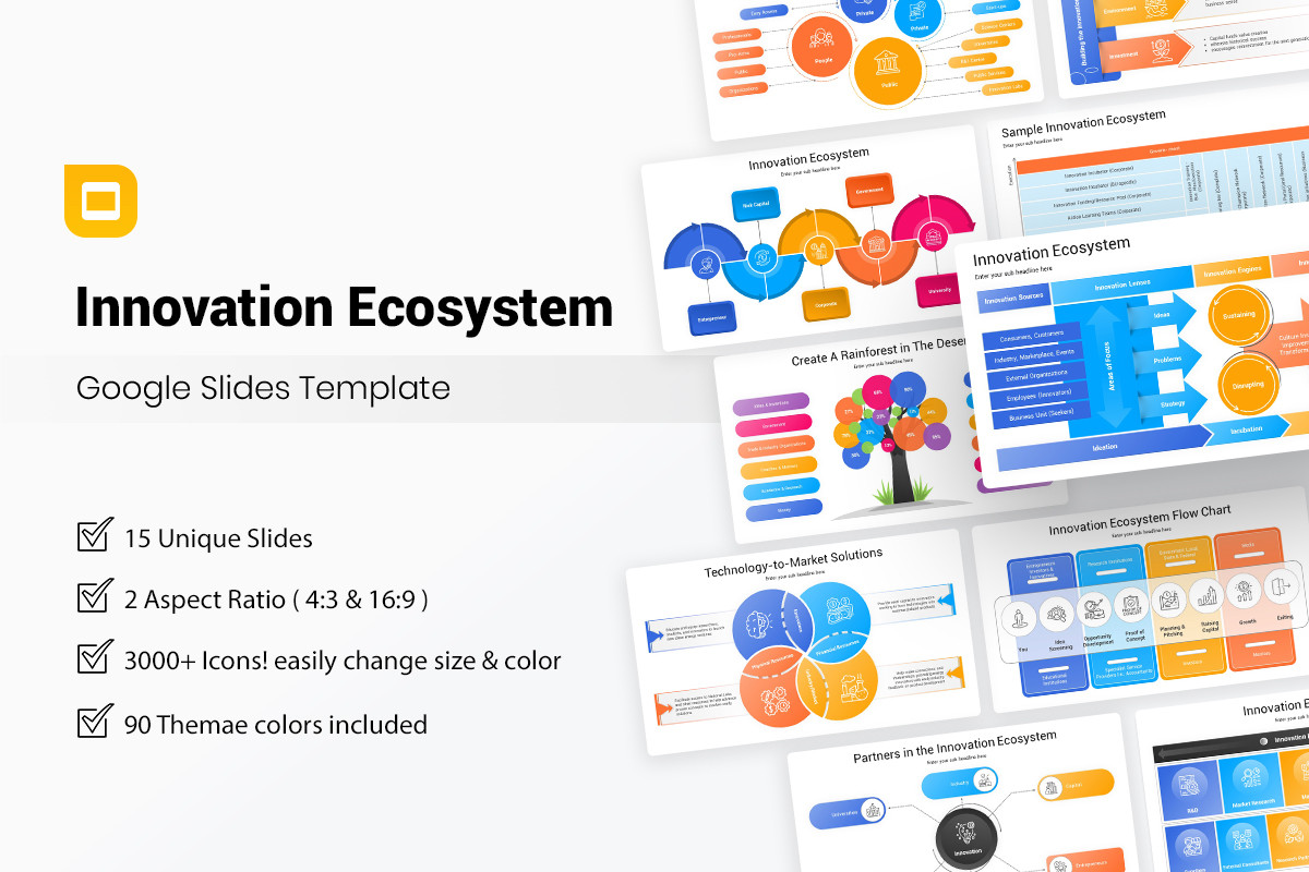 Innovation Ecosystem Presentation Google Slides Template | Nulivo Market