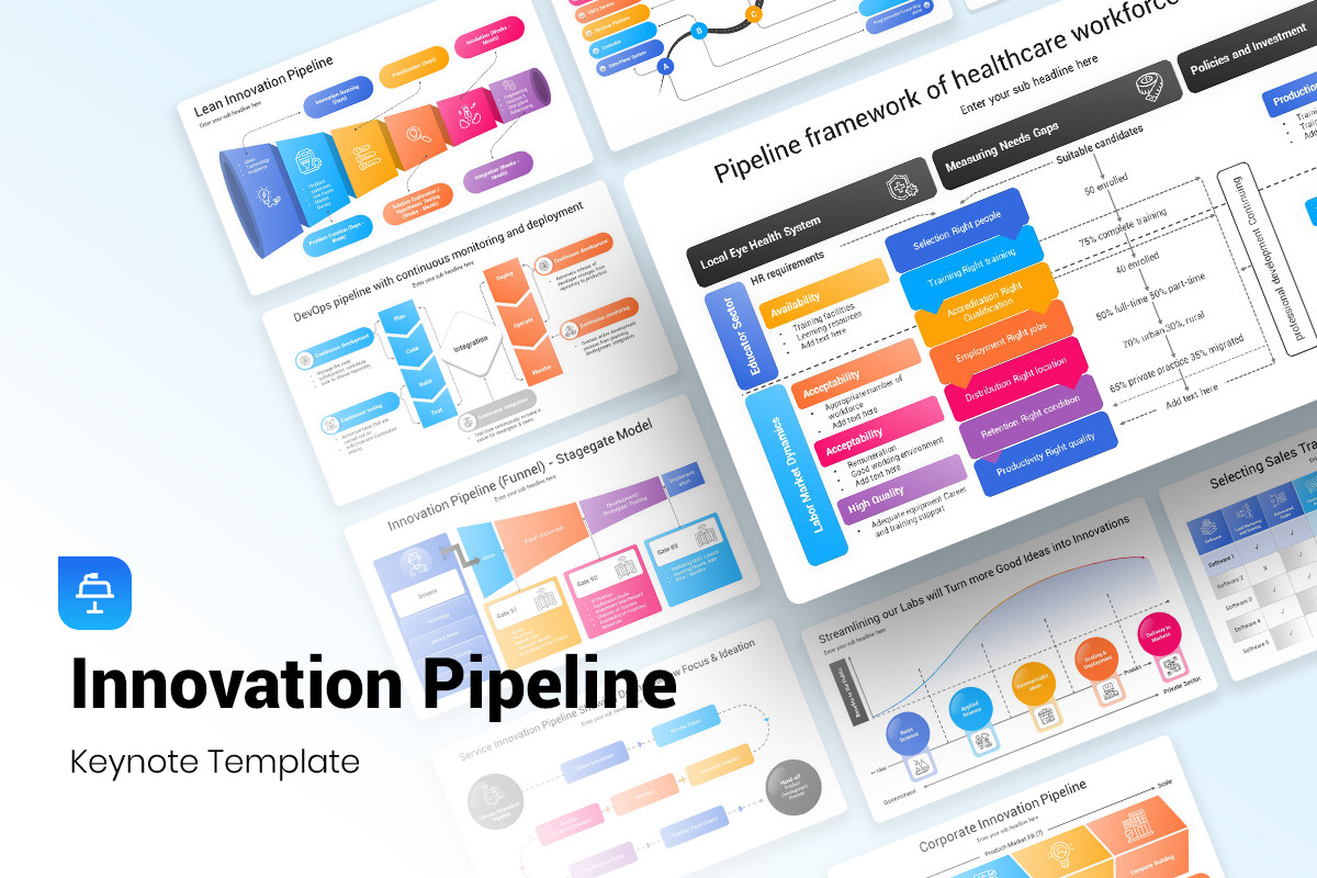 Innovation Pipeline Presentation Keynote Template | Nulivo Market