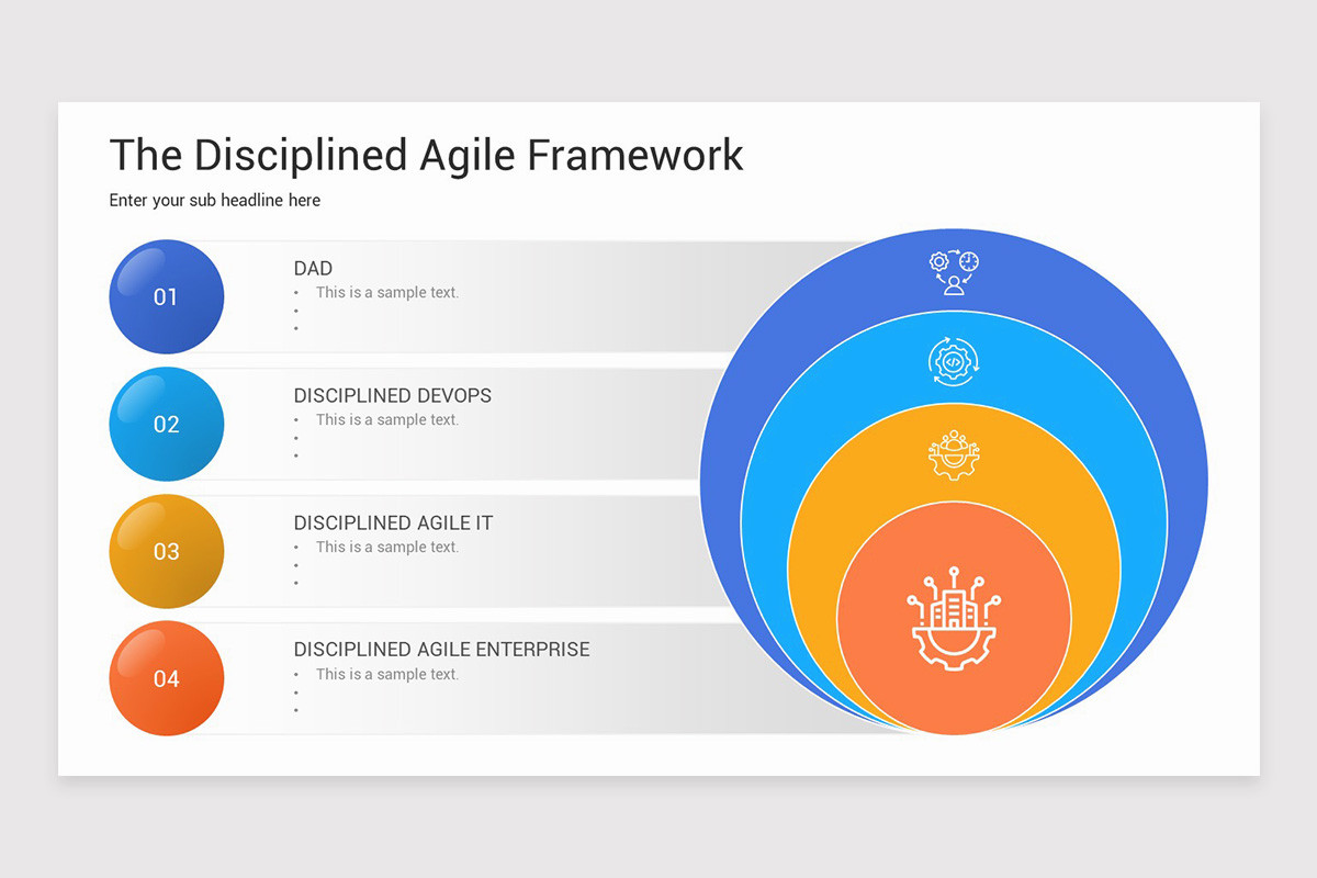 Agile Framework Presentation Google Slides Template | Nulivo Market