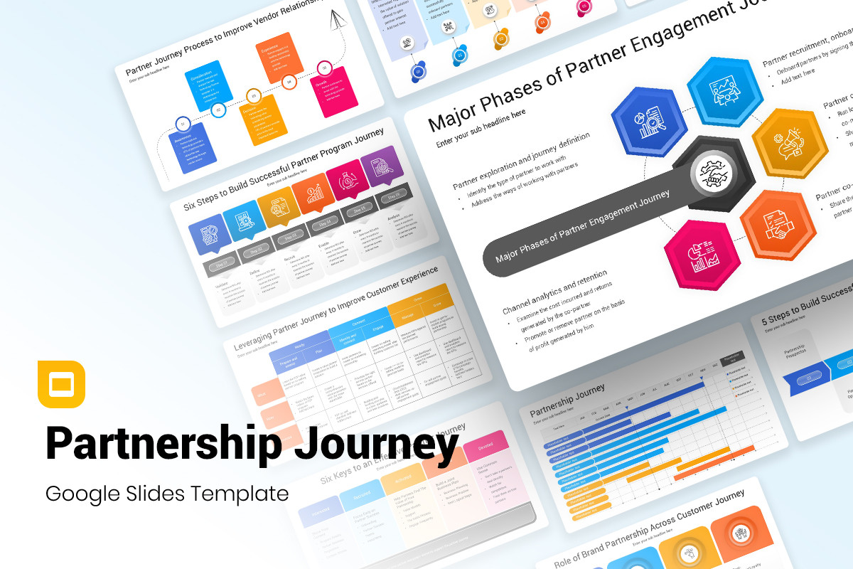 Partnership Journey Presentation Google Slides Template | Nulivo Market