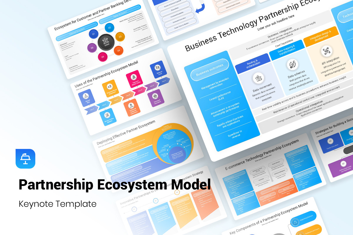 Partnership Ecosystem Model Keynote Template | Nulivo Market