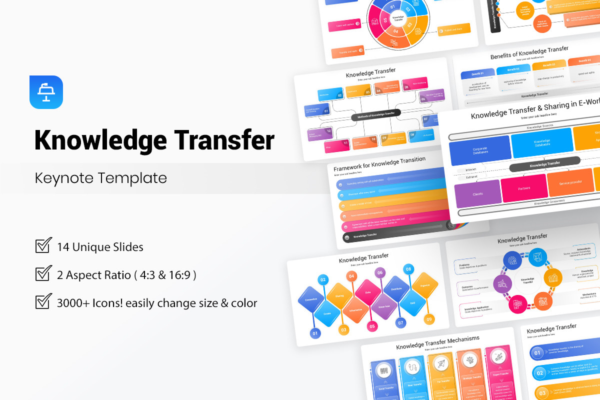 Knowledge Transfer Presentation Keynote Template | Nulivo Market