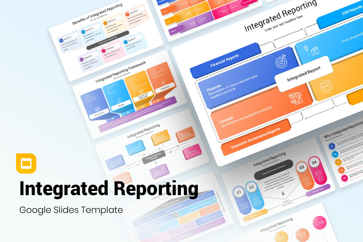 Integrated Reporting Presentation Google Slides Template | Nulivo Market