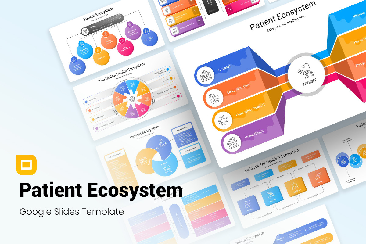 Patient Ecosystem Presentation Google Slides Template | Nulivo Market