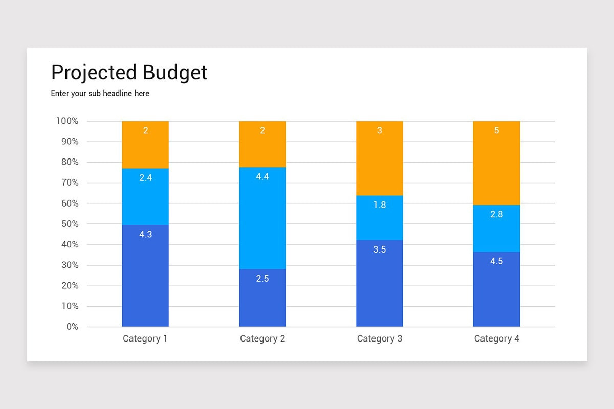 Budget Planner Presentation Keynote Template | Nulivo Market