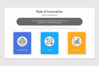 Role of Innovation Google Slides Presentation Template | Nulivo Market